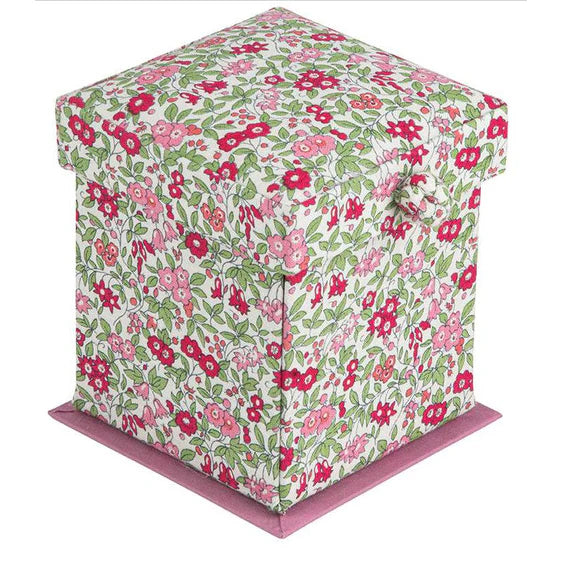 Liberty Craft Club ~ Victorian Style Sewing Box Forget Me Not Blossom ...